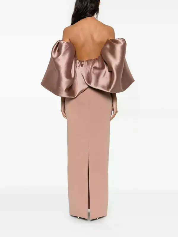 Solace London Floris Maxi Dress - Pink