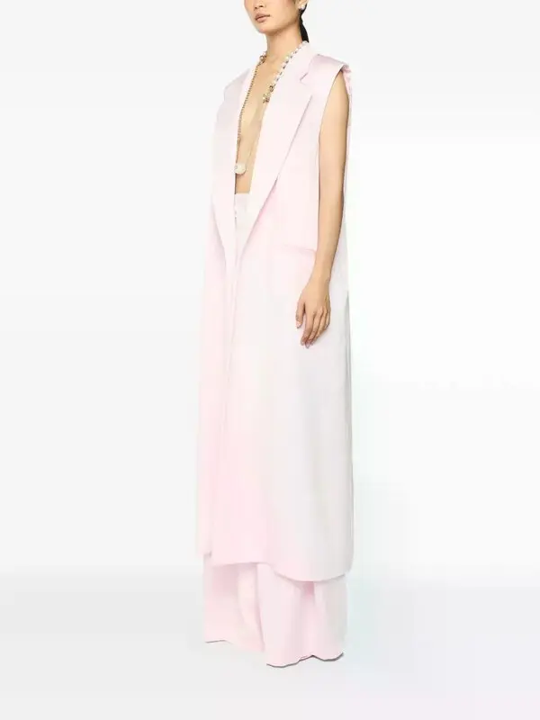 GENNY Sleeveless Mid-calf Coat
