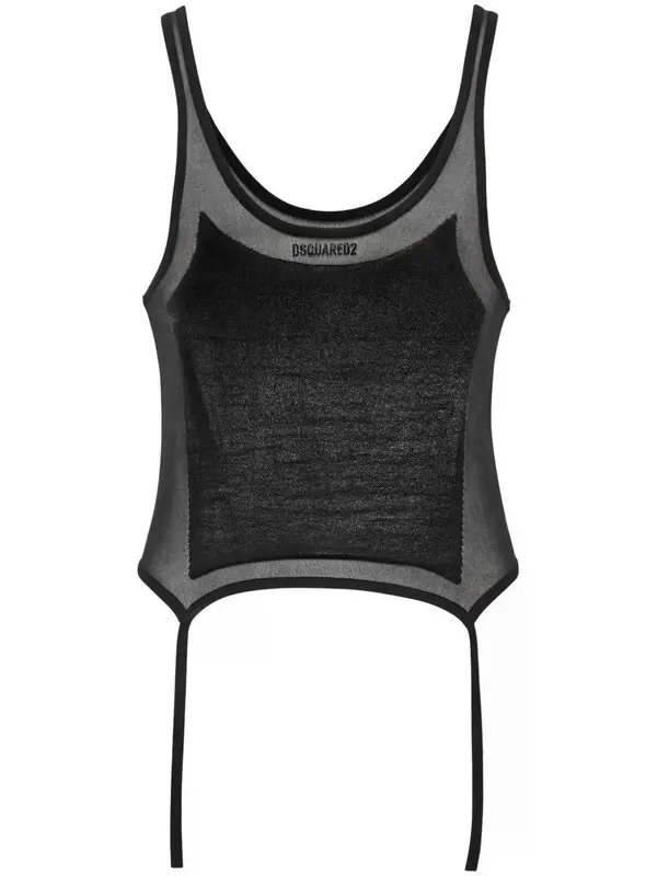 Dsquared2 Semi-sheer Tank Top