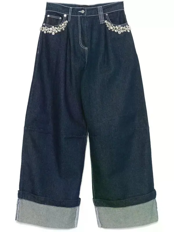 Simone Rocha Wide Leg Jeans