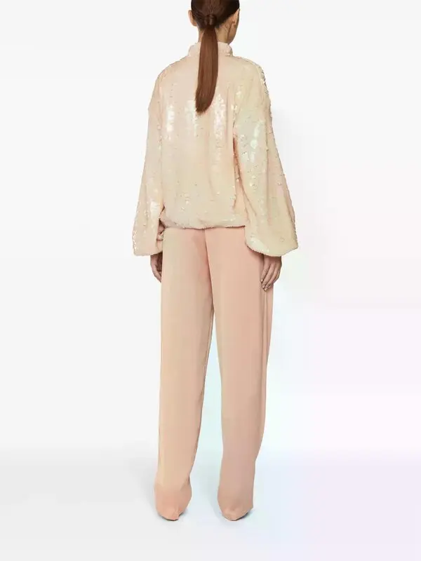 GENNY Pleat-detail Trousers
