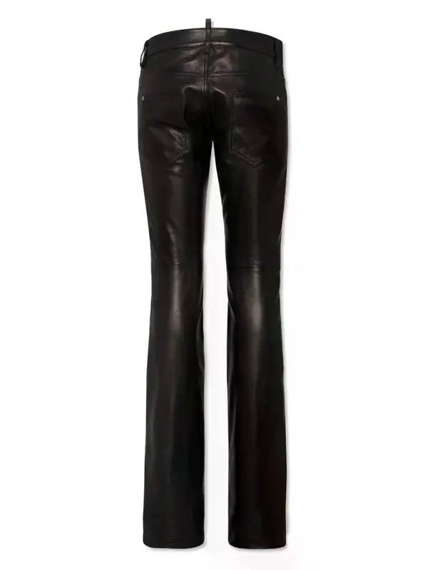 Dsquared2 Leather Skinny Trousers