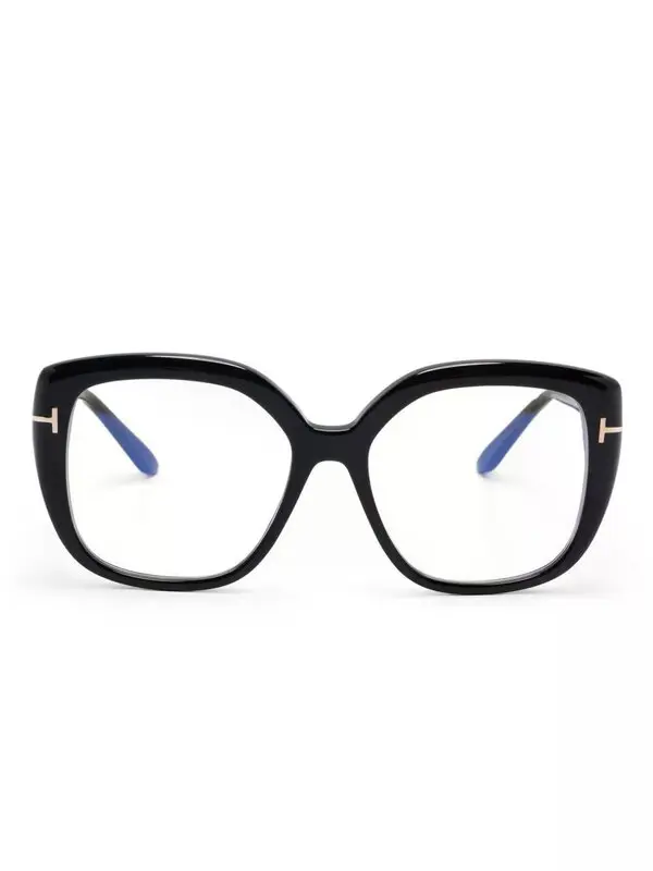 TOM FORD Butterfly-frame Glasses - Black