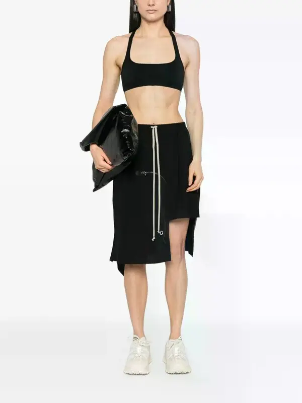 Rick Owens Wool Mini Skirt