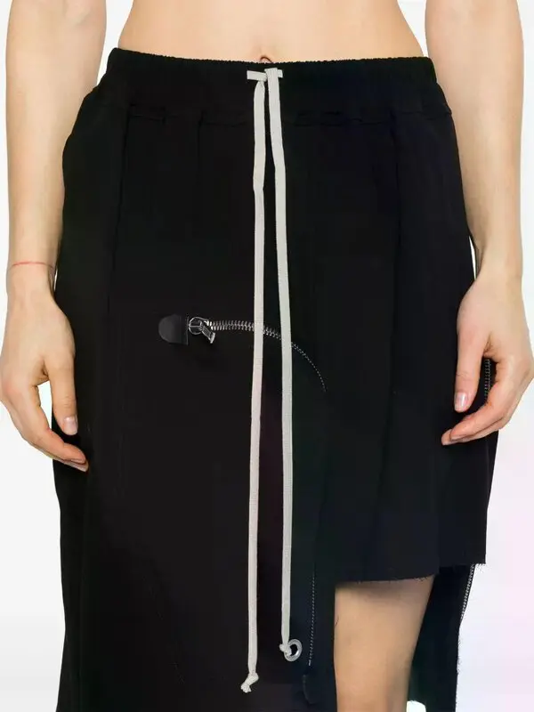 Rick Owens Wool Mini Skirt
