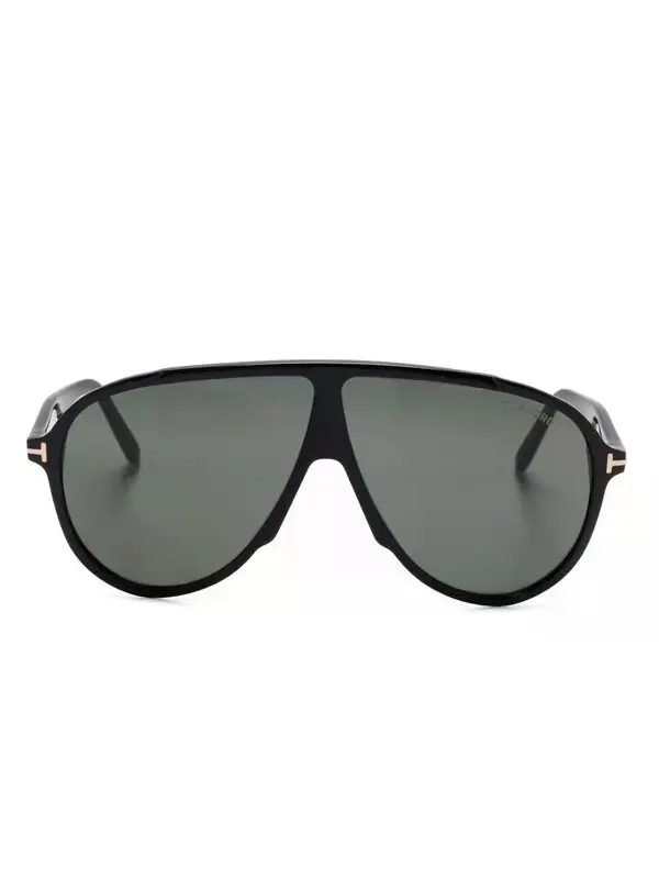 TOM FORD Pilot-frame Sunglasses - Black
