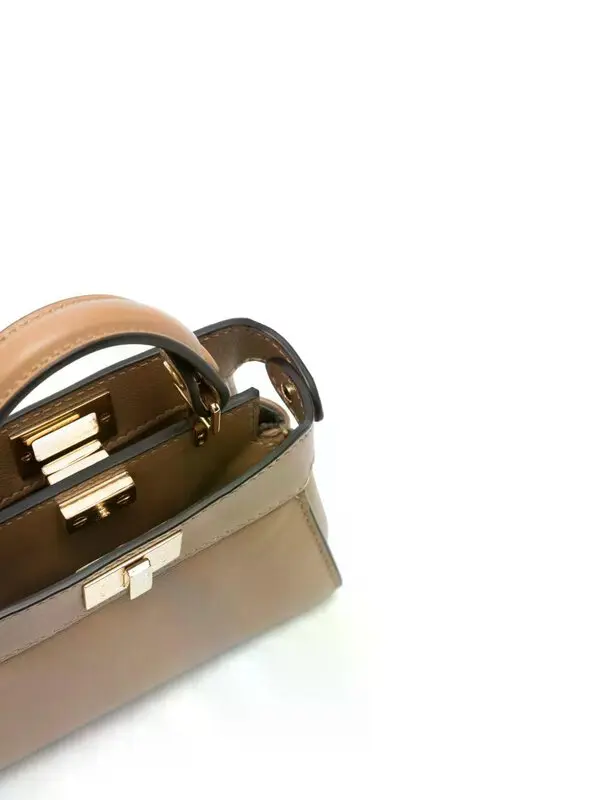 Fendi Nano Peekaboo Shoulder Bag