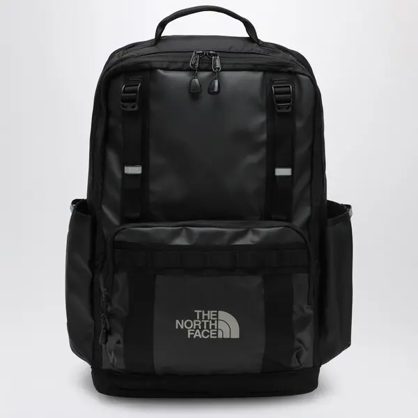 north face backpack with 2 main pockets The Recon Everyday Laptop - Daypack, Water Repellent, Laptop Sleeve, Water Bottle Pockets, Concrete, One Size chain attachment points The North Face Backpack Khaki