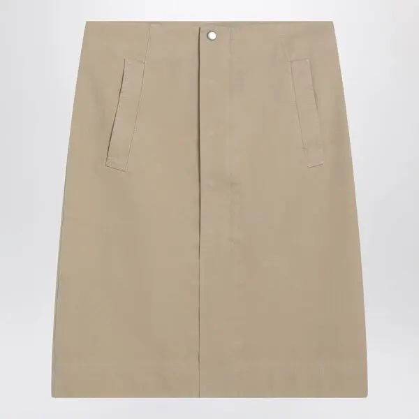 Burberry Cotton Skirt - Beige