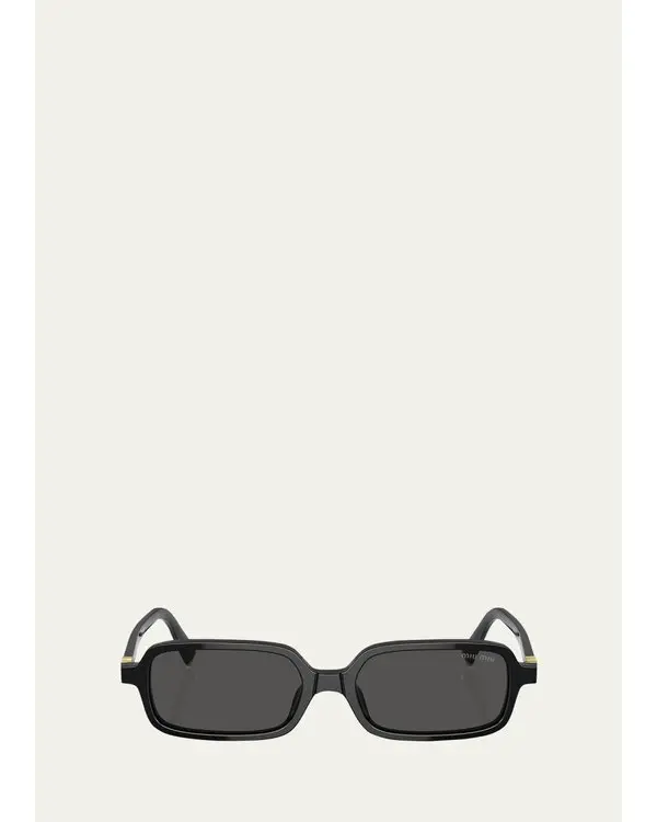 Miu Miu Rectangular Sunglasses - Gray