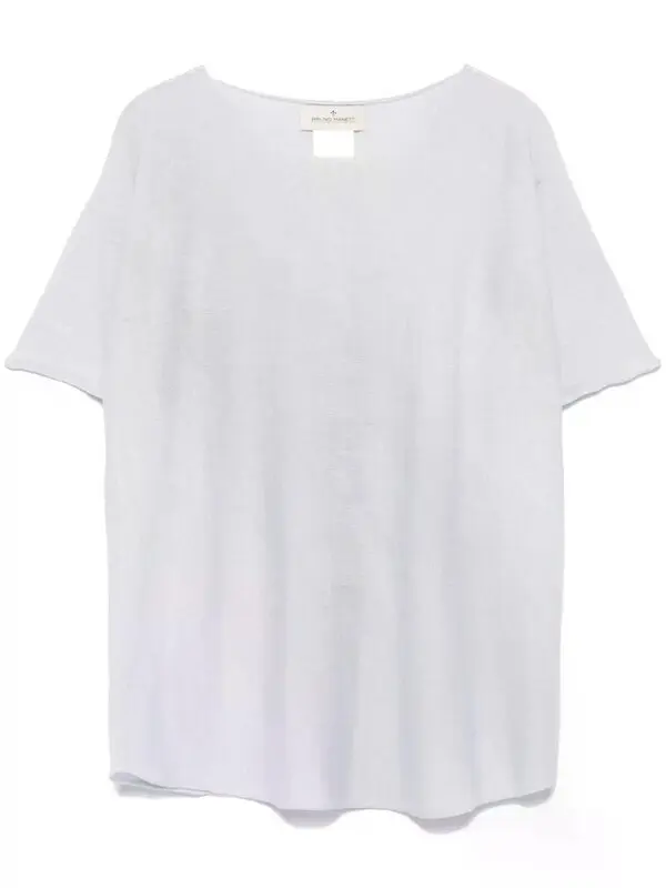 Bruno Manetti Raw-cut T-shirt