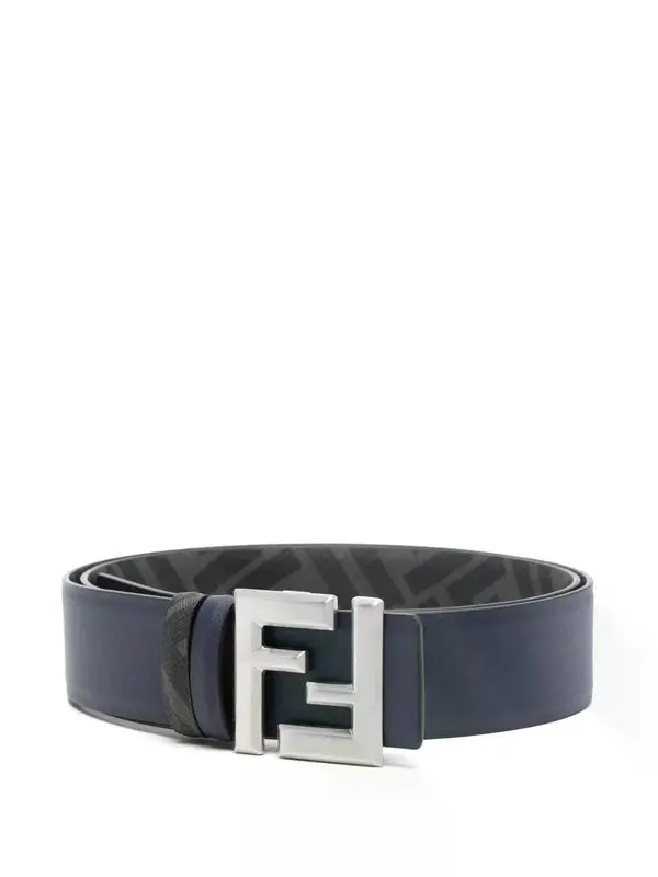 Fendi Squared Ff Belt - Blue