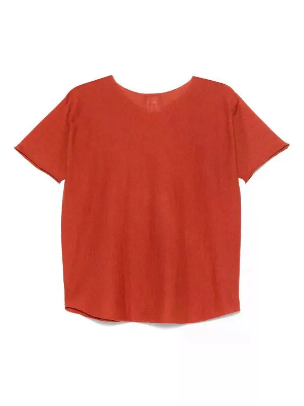 Bruno Manetti Raw-cut-edge T-shirt
