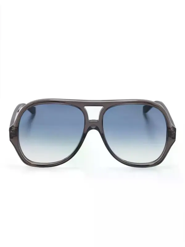 Chloé Pilot-frame Sunglasses - Black