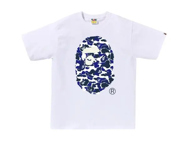 A BATHING APE Big Ape Head C Tee Shirt - White