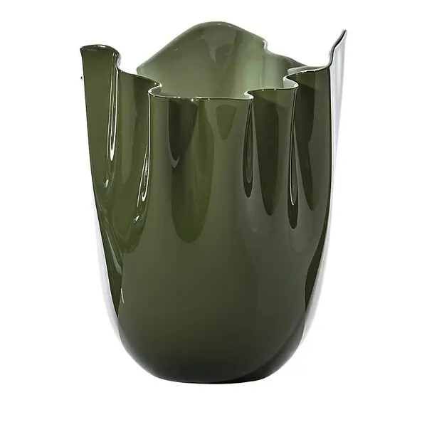 VENINI Fazzoletto 7.1 Vase - Apple Green
