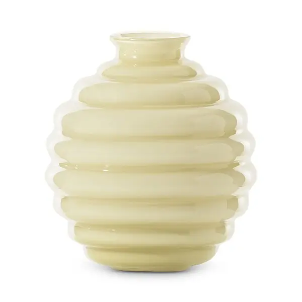 VENINI Deco 12.2 Vase - Straw-yllo