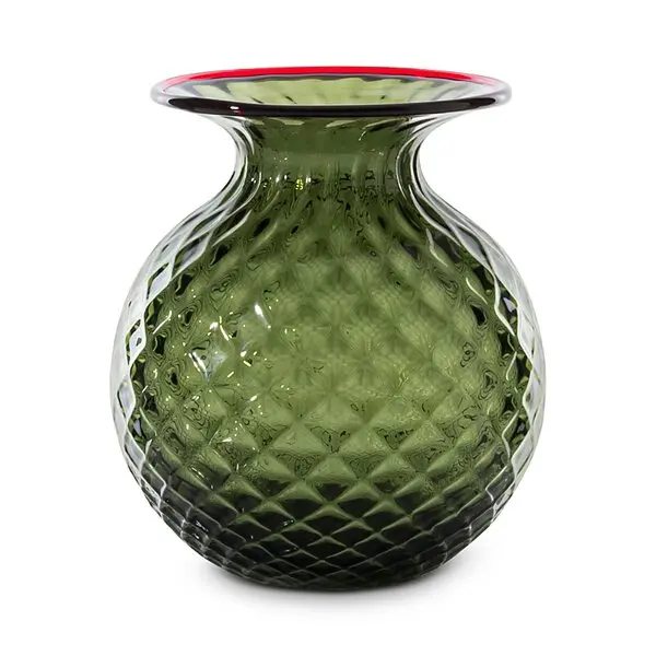 VENINI Balloton Fiori 6.5 Vase - Appl Green