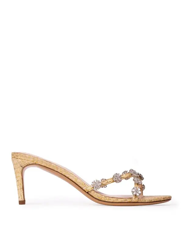 BLACK SUEDE STUDIO Daisy Embellished Sandals