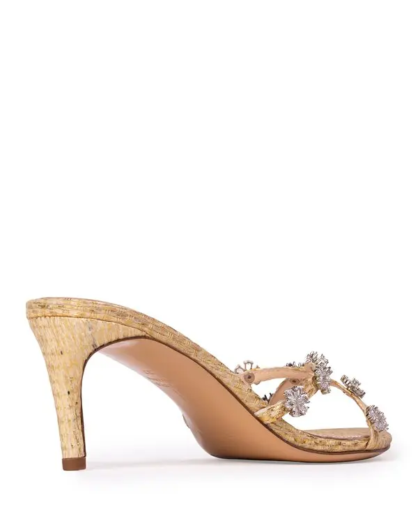 BLACK SUEDE STUDIO Daisy Embellished Sandals