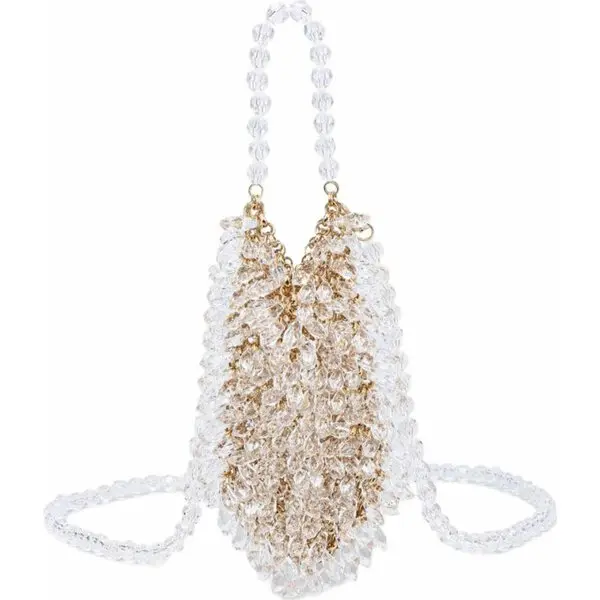 MODA LUXE Mariah Rhinestone Evening Bag - Gold