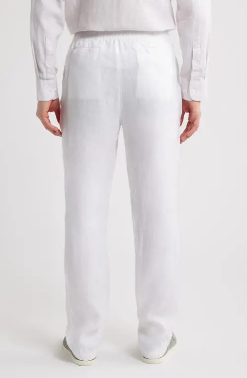 Bugatchi Tristan Drawstring Linen Pants