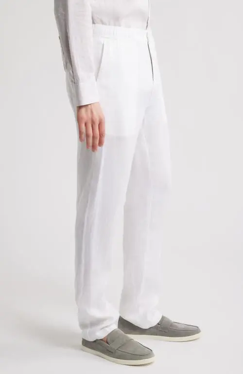 Bugatchi Tristan Drawstring Linen Pants