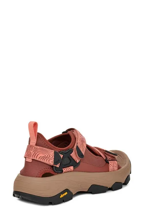 Teva Grandview Max Sandal - Mahogany/ Blooming Dahlia