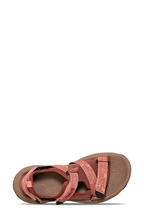 Teva Grandview Max Sandal - Mahogany/ Blooming Dahlia