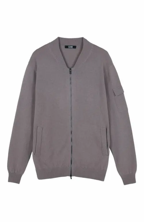 GOBI MONGOLIAN CASHMERE Cashmere Bomber Jacket