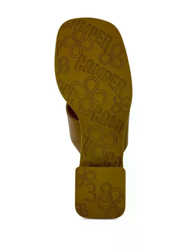Camper 50mm Kora Mules - Green