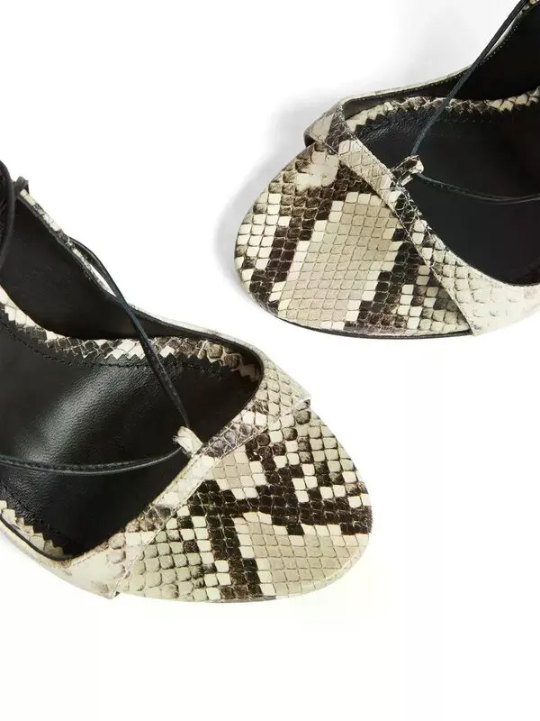 Dsquared2 111mm Snakeskin Sandals