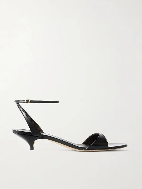 THE ROW Vika Leather Sandals