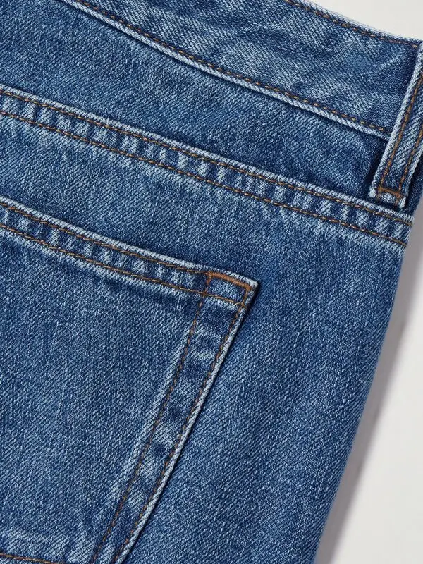 THE ROW Mid-rise Straight-leg Jeans