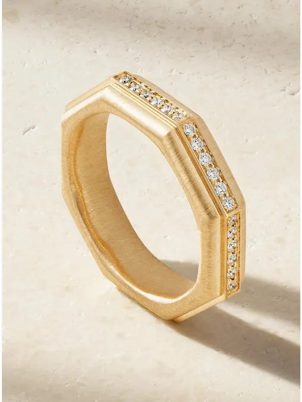 MARIE LICHTENBERG Baba 18-karat Diamond Ring - Gold