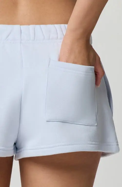 FLORENCE BY MILLS Cozy Crush Sweat Shorts - Halogen Blue