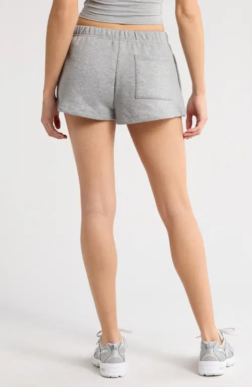 FLORENCE BY MILLS Cozy Crush Sweat Shorts - Heather Grey