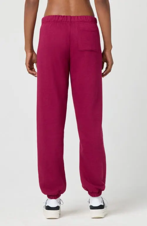 FLORENCE BY MILLS Cozy Crush Joggers - Bing Cherry