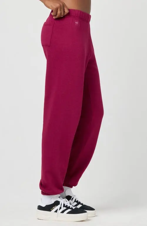 FLORENCE BY MILLS Cozy Crush Joggers - Bing Cherry