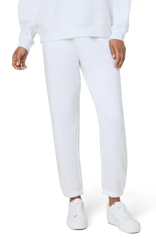 FLORENCE BY MILLS Cozy Crush Joggers - Bright White