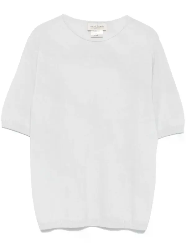 Bruno Manetti Cashmere T-shirt - Blue