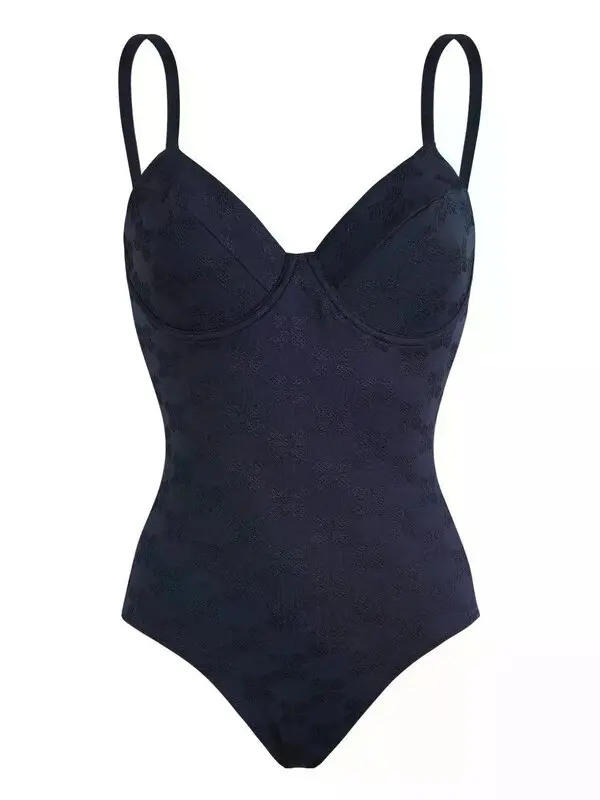 Vilebrequin Monogram One-piece Swimsuit - Blue