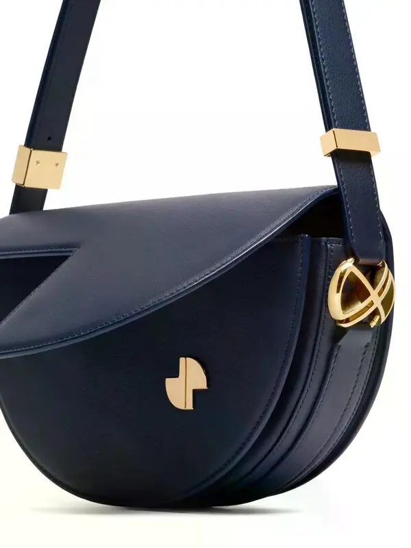 PATOU Le Leather Shoulder Bag - Blue