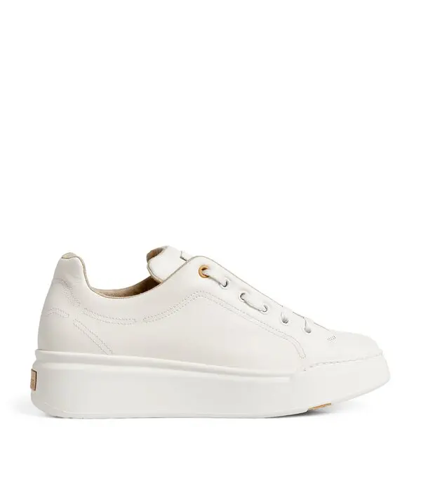 Max Mara Leather Sneakers