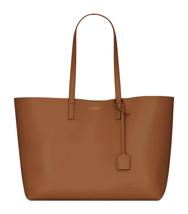 Saint Laurent East/west Shopper Tote Bag - Red