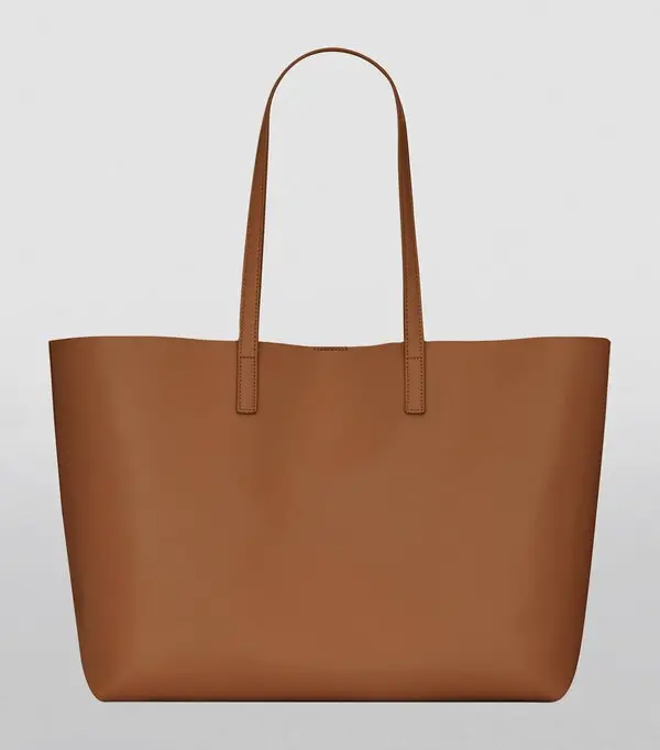 Saint Laurent East/west Shopper Tote Bag - Red