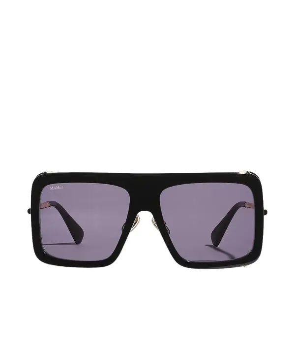 Max Mara Acetate Square Sunglasses - Black