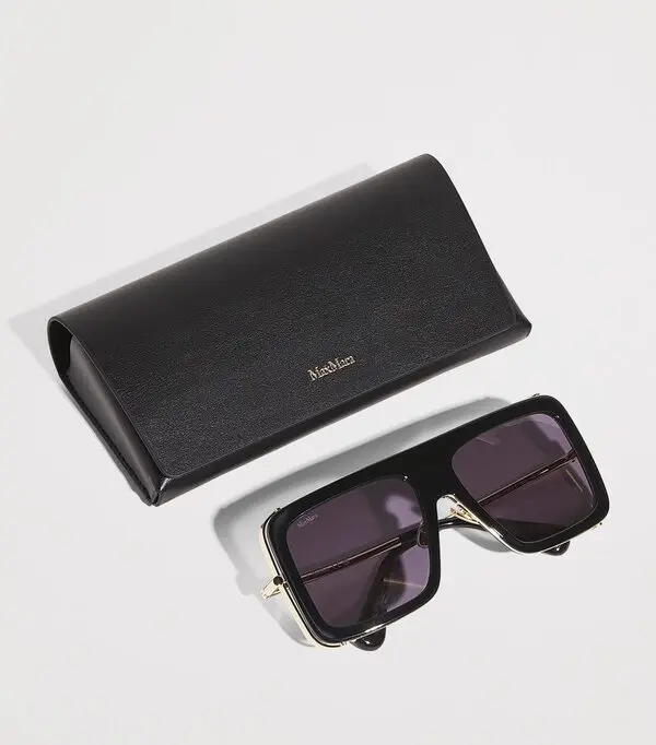 Max Mara Acetate Square Sunglasses