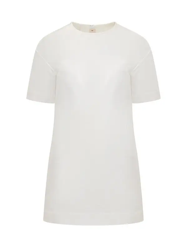 Marni Cotton Mini Dress - White