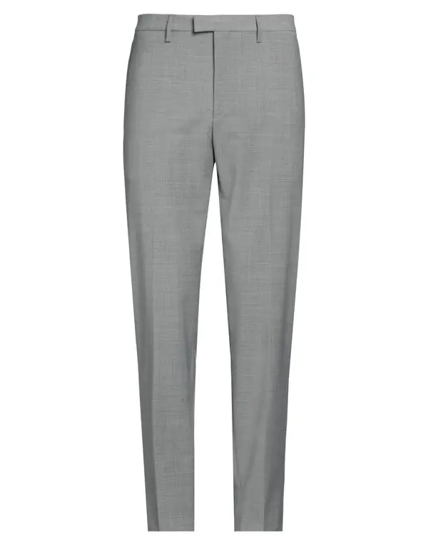 LIU •JO MAN Tailored Straight Leg Pants - Grey